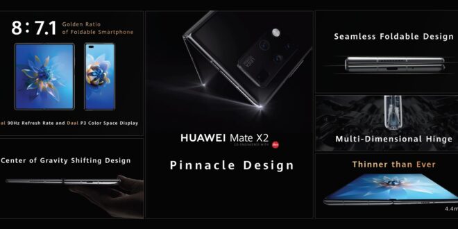 Huawei Mate X2 este oficial!!! Cum arată și ce specificații aduce noul ...